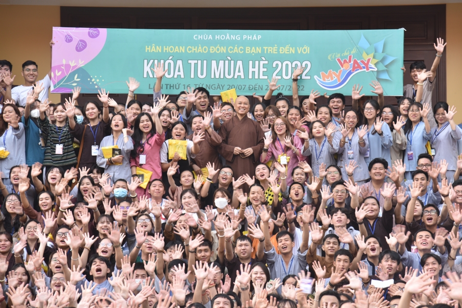 Kết khóa - KTMH 2022 chùa Hoằng Pháp